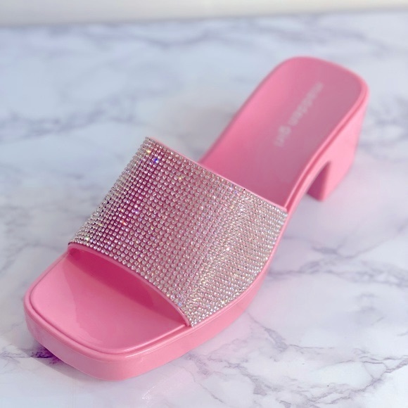 Madden Girl | Shoes | Madden Girl Palace Womens Block Heel Slide ...